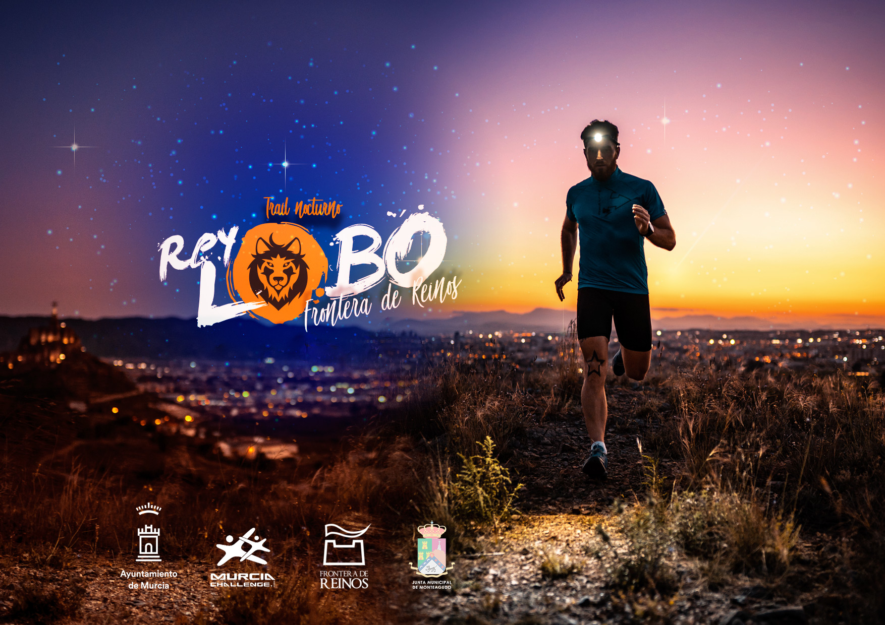 Carrera nocturna «Rey Lobo Epic Mountain» – Monteagudo, Murcia.